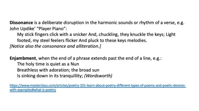 Poem that signalled the end of the Trump era